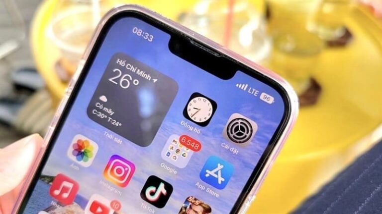 Chia sẻ cách hiển thị phần trăm pin iPhone 13, Pro Max, Pro, Mini