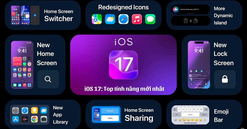 iOS 17 hỗ trợ máy nào? Những điểm nổi bật đáng chú ý
