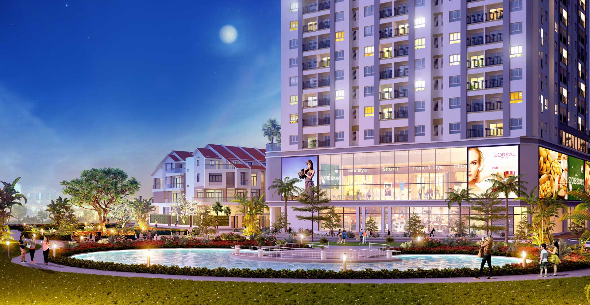 So sánh Moonlight Residences và Lotus Garden: Nên chọn gì?