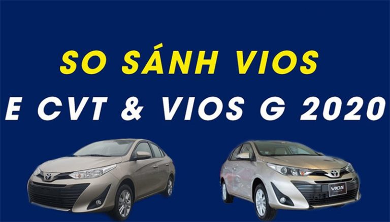 Vios bản E và bản G khác nhau gì? Vì sao Vios bản E rẻ hơn?