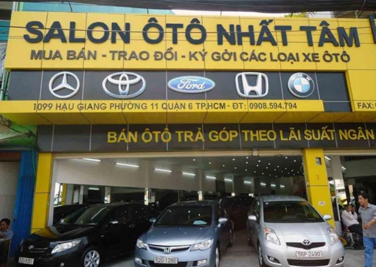 Top 9 showroom ô tô cũ TPHCM tốt nhất