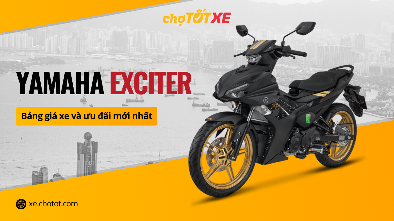 Bảng giá xe Yamaha Exciter cập nhật mới nhất 06/2025