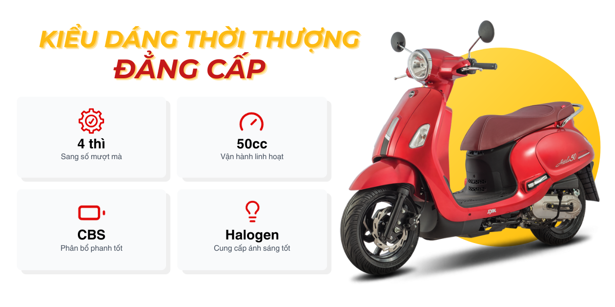 SYM Attila: Giá xe, thông tin và ưu đãi 07/2025